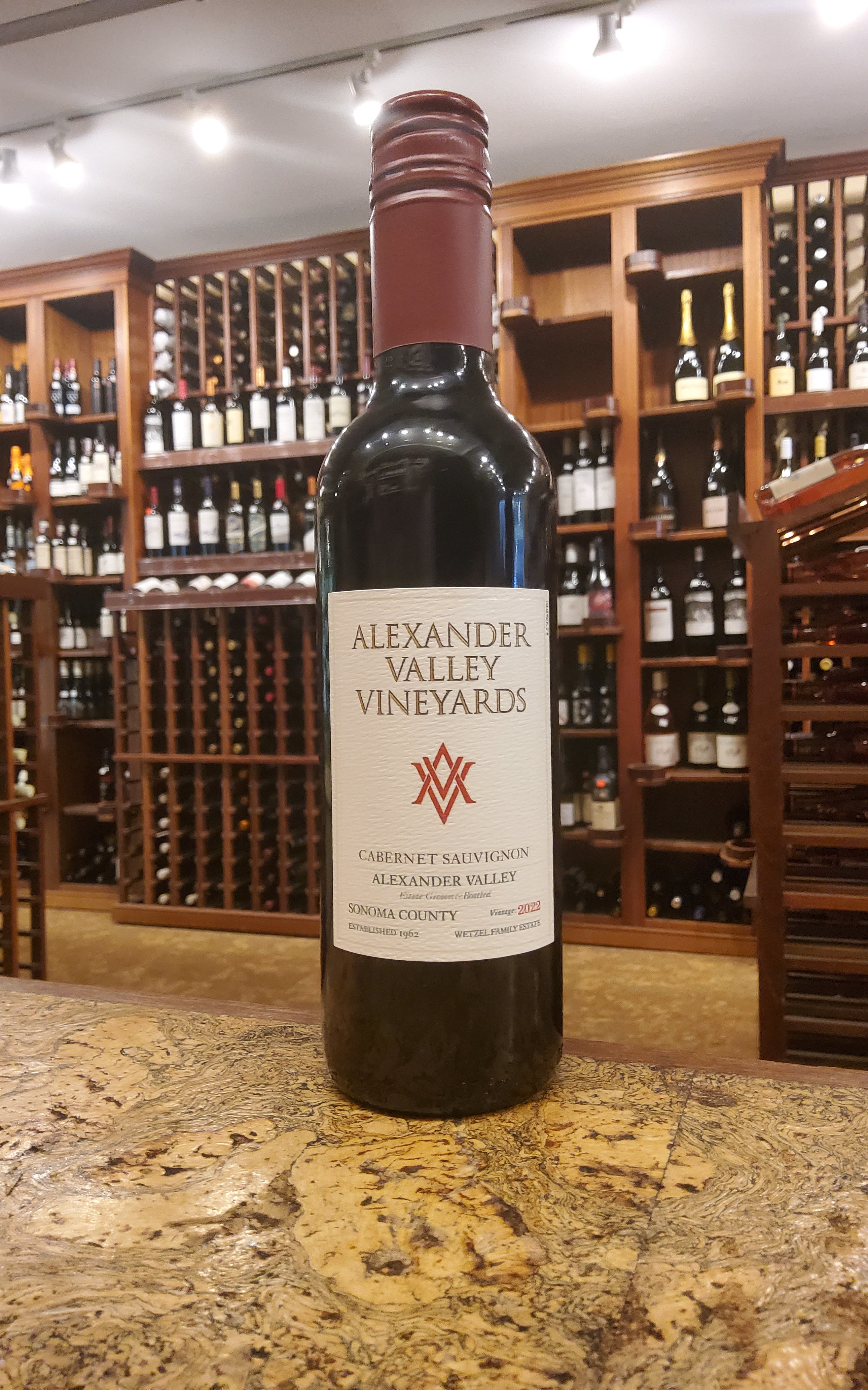 Alexander Valley Vineyards Cabernet Sauvignon 375ml – Boston Wine Exchange
