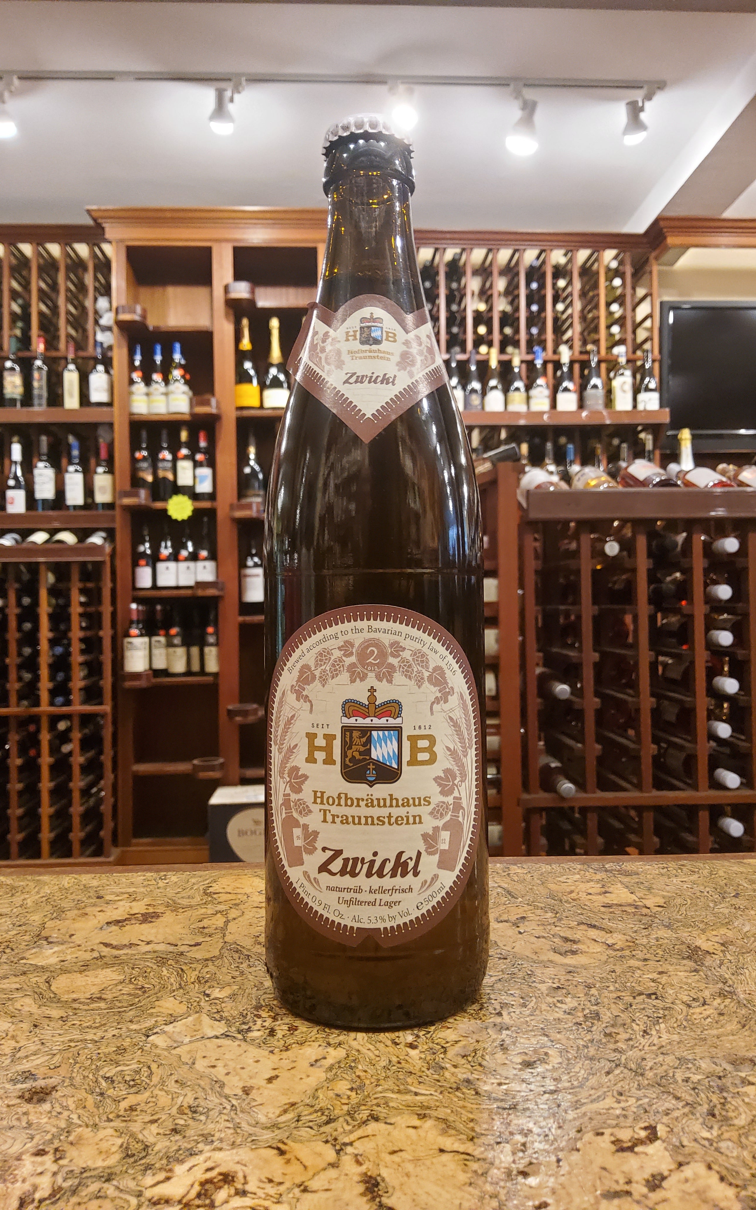 Traunstein Zwickl Unfiltered Lager – Boston Wine Exchange